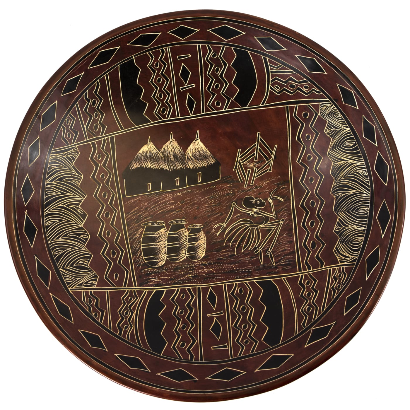 Decorative Plate - The African Art Collection